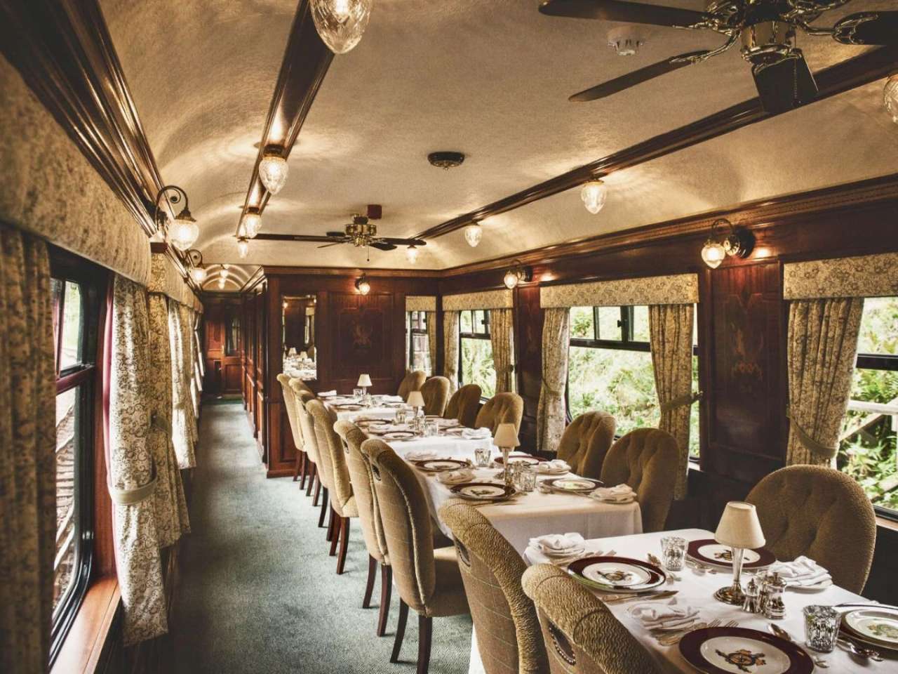 Most luxurious train rides in the world