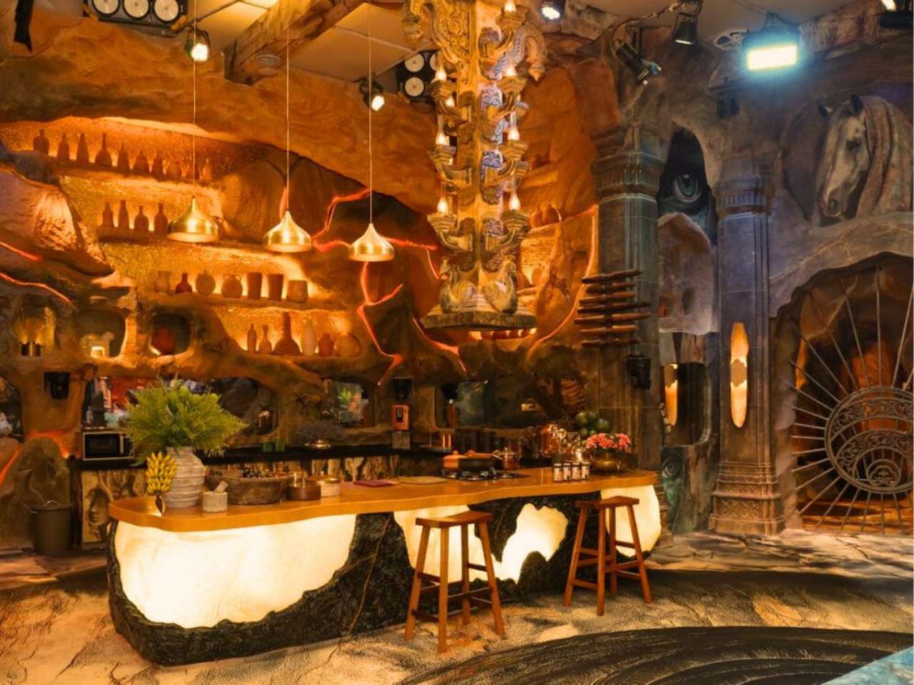 Bigg Boss 18: Step into cave-hotel themed BB house with 107 cameras ...