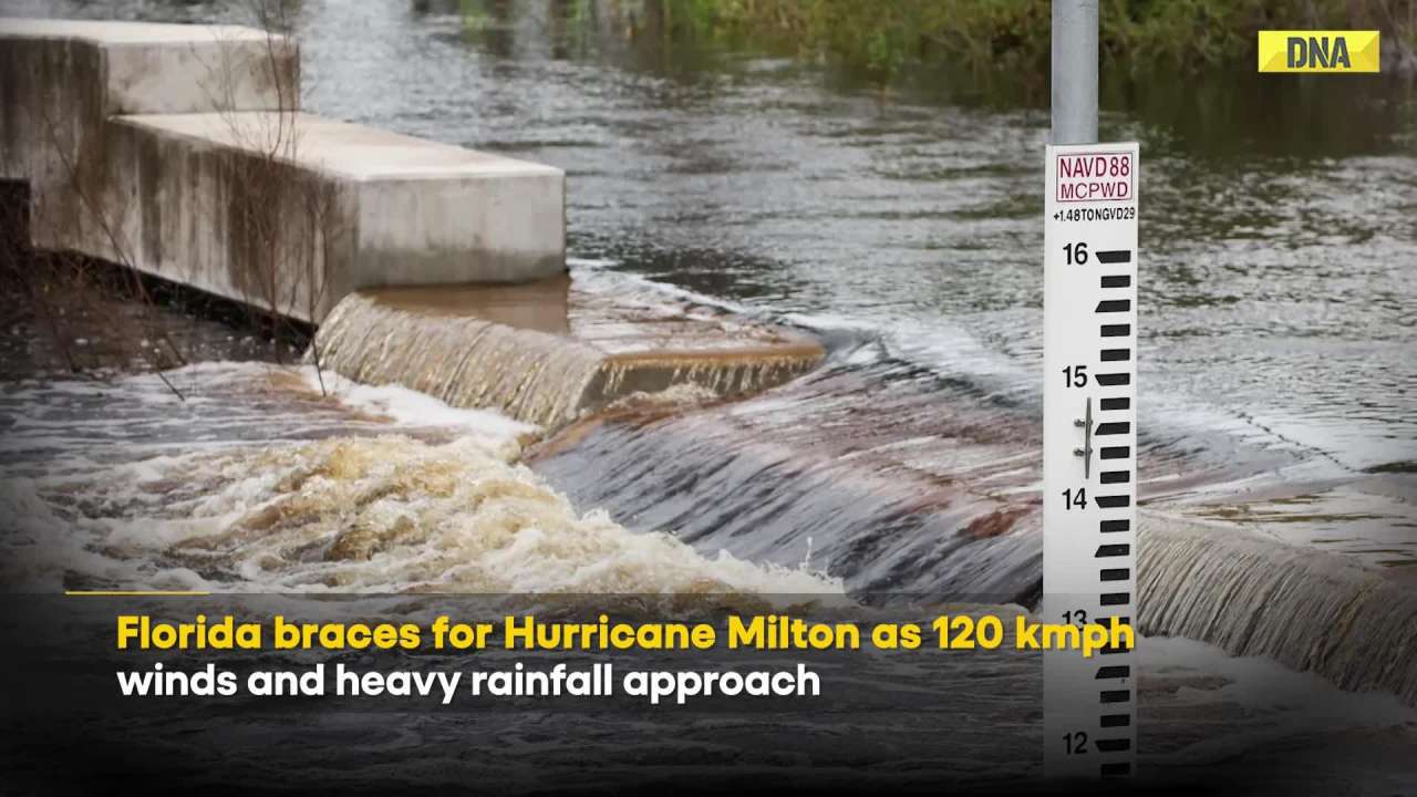 Hurricane Horror: 75 mph Winds Ravage Florida As Hurricane Milton Slams ...