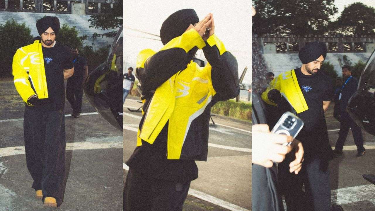 Diljit Dosanjh rocks one of only three Balenciaga racer jackets in the ...