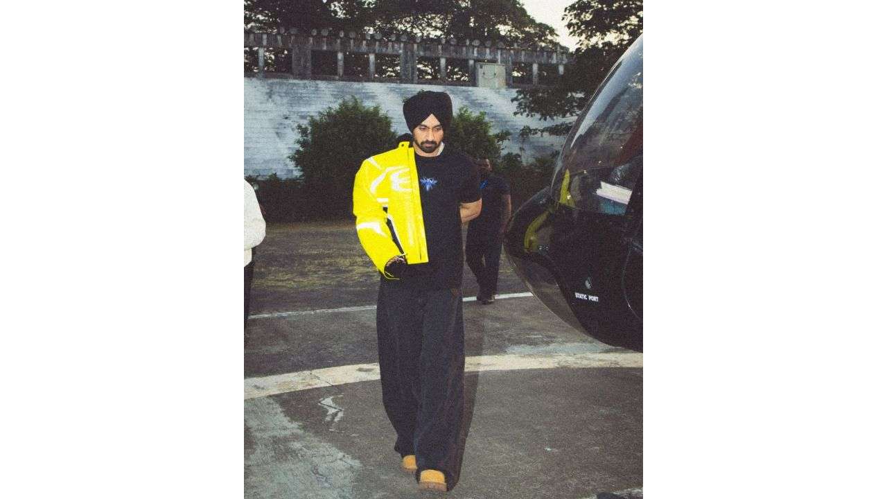 Diljit Dosanjh rocks one of only three Balenciaga racer jackets in the ...
