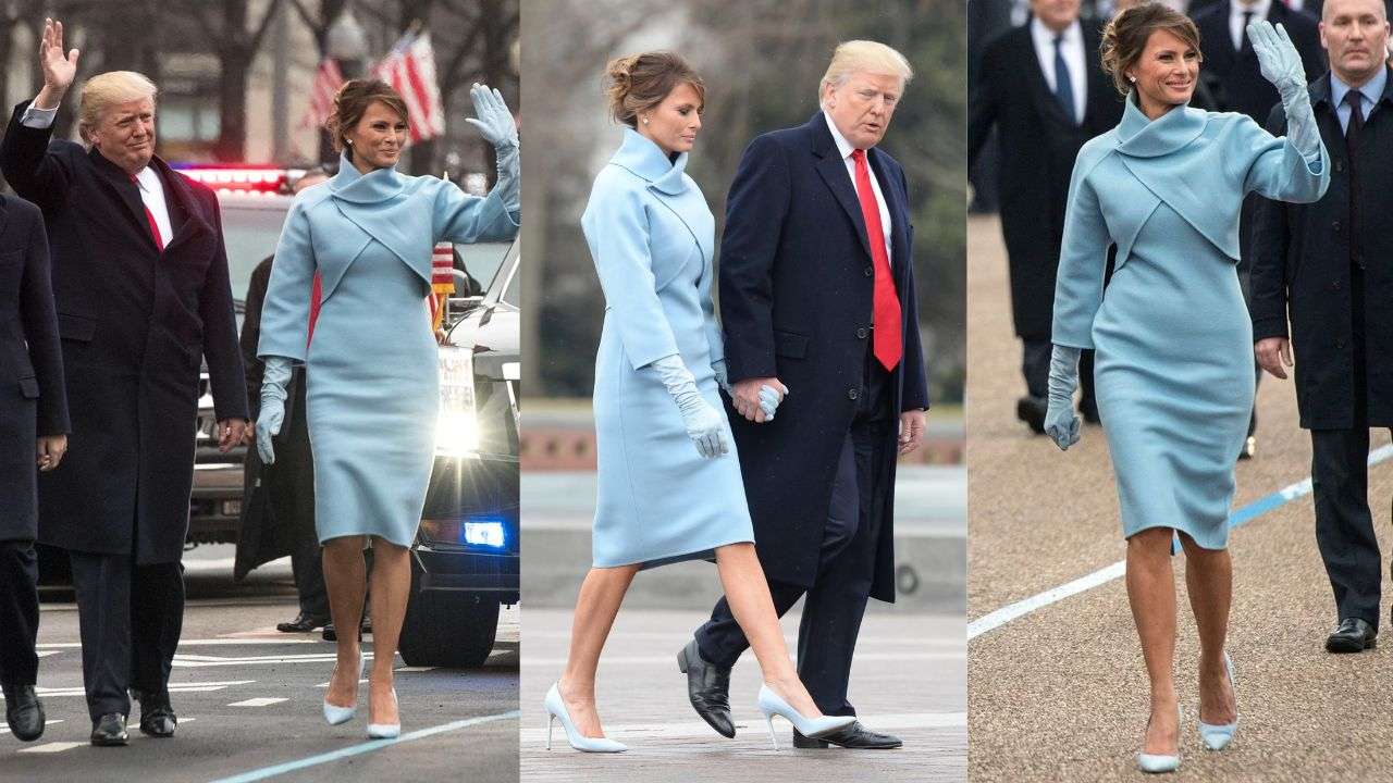 Melania Trump fashion diaries: US first lady's eye-catching looks at ...