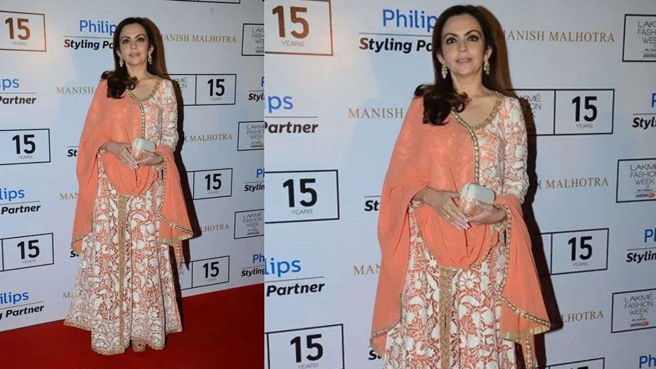 Nita Ambani's 5 iconic designer ethnic suits that define timeless elegance