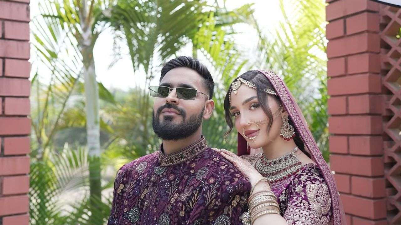 Rapper Emiway Bantai ties knot with singer-actor Swaalina, see FIRST pics