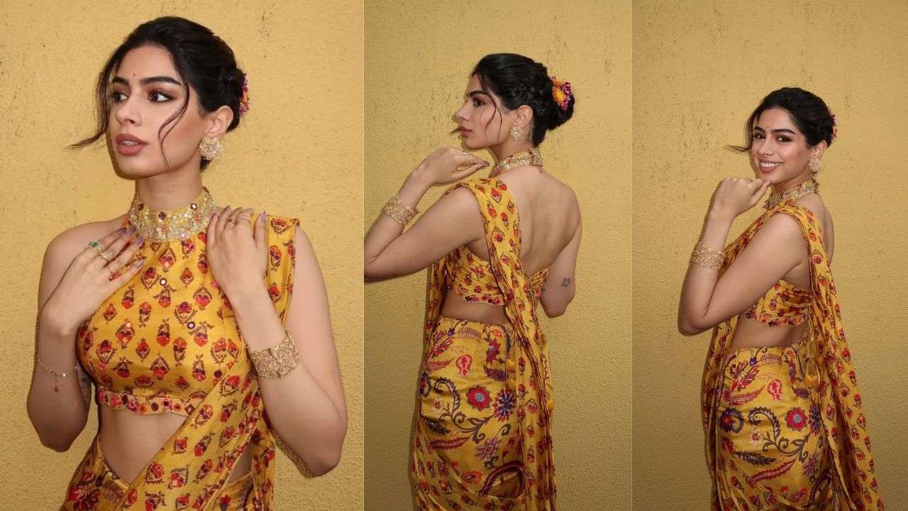 On Basant Panchami, shine in Alia Bhatt, Janhvi Kapoor and other celebrity-inspired yellow sarees