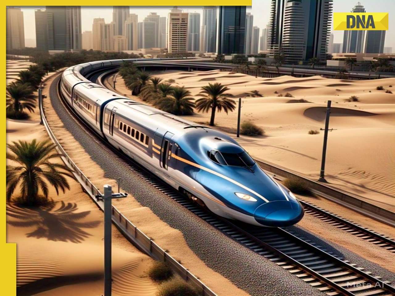 UAE launches bullet train, will cover Abu Dhabi to Dubai in 30 minutes ...
