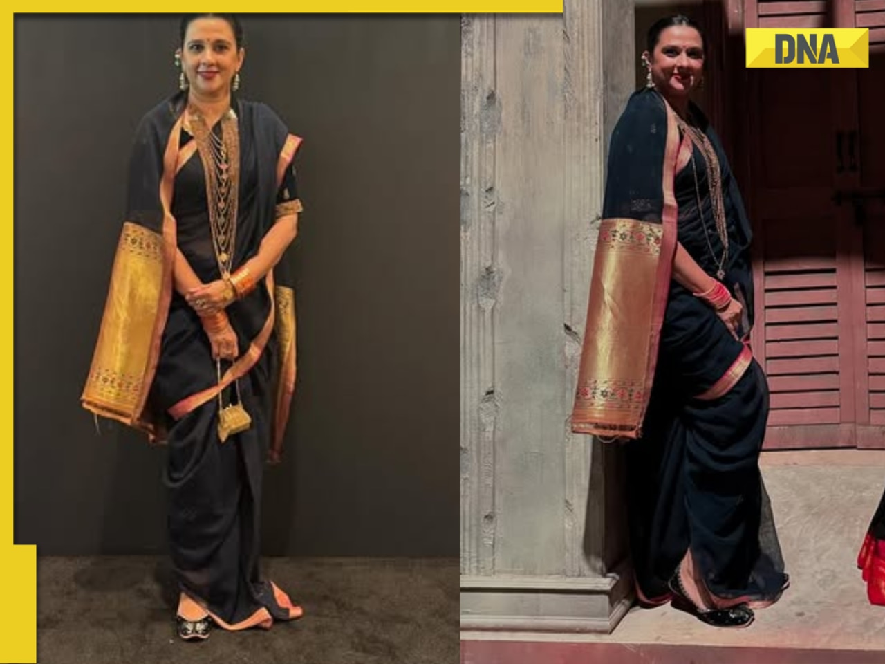 Maharani Radhika Raje Gaekwad stuns in 100-year-old Paithani Nauvari ...