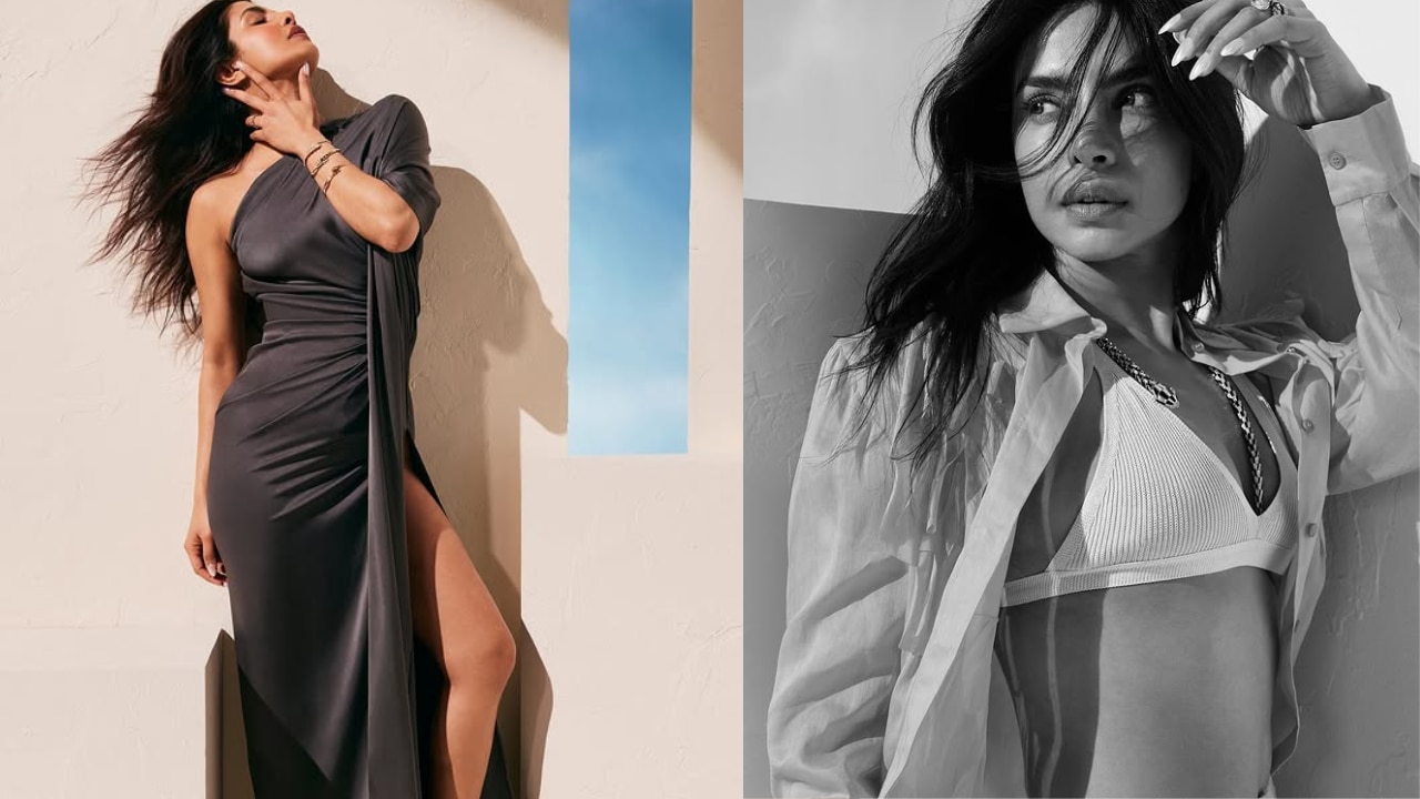 Priyanka Chopra stuns in Serpentine Necklace that lifts her most basic look