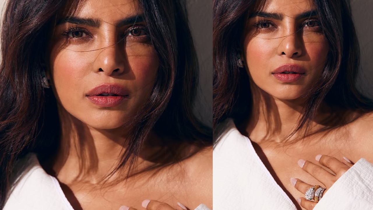 Priyanka Chopra stuns in Serpentine Necklace that lifts her most basic look