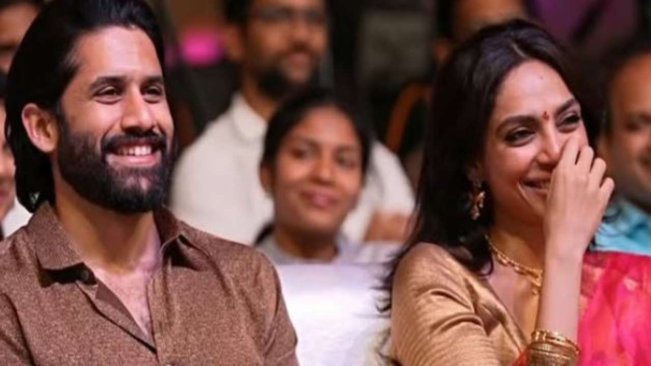 Naga Chaitanya, Sobhita Dhulipala steal limelight at Thandel success bash, here's how their love ...