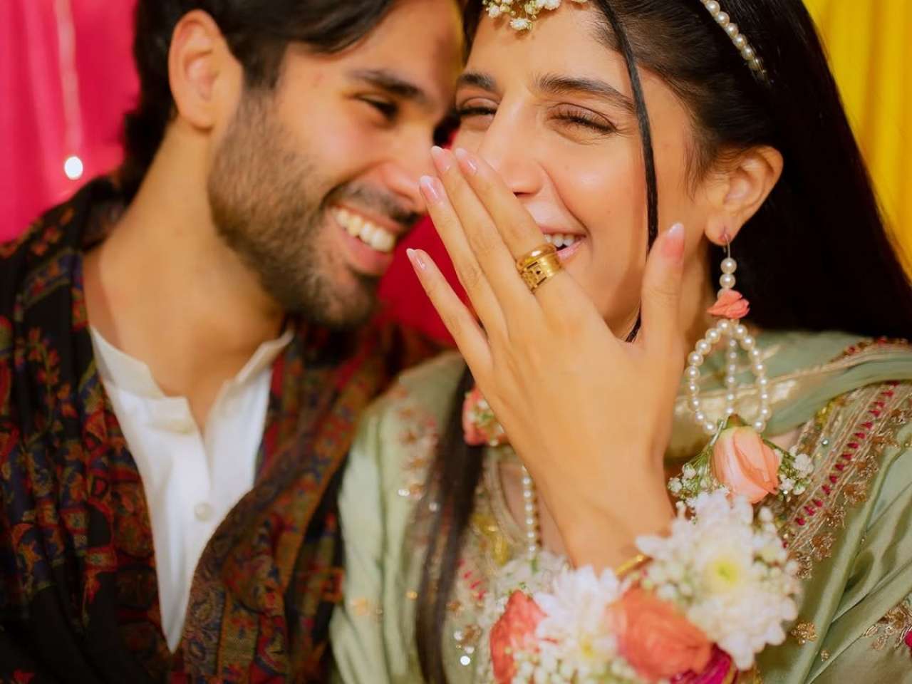 Pakistani actress Mawra Hocane looks stunning in embroidered sage green ...