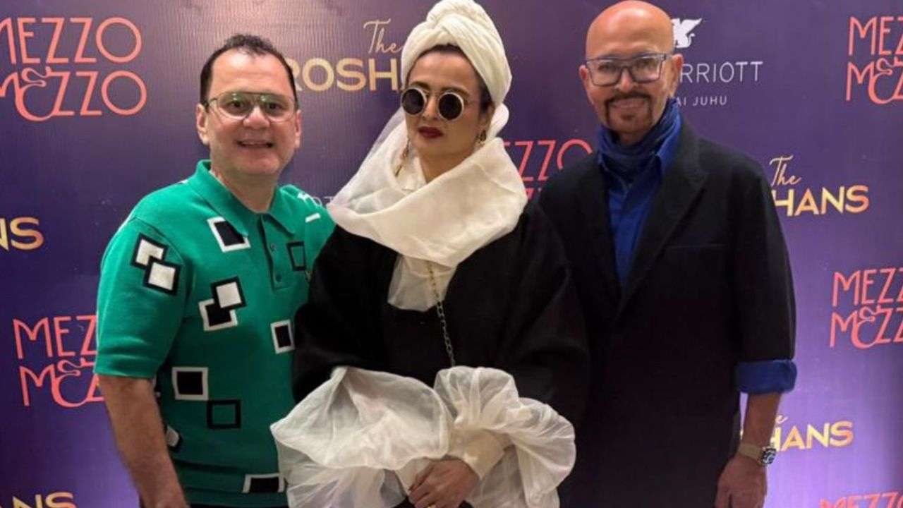 Rekha's daring fashion at 70 for The Roshans' success bash: Hit or miss?