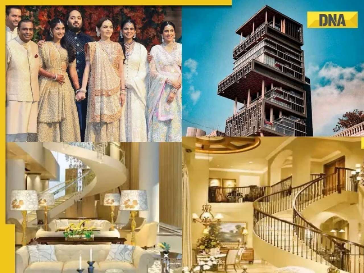 5 amazing facts to know about Mukesh Ambani, Nita Ambani's Rs 15000 crore Antilia