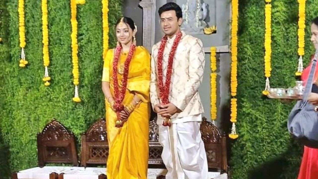 Tejasvi Surya marries Sivasri Skandaprasad, a trained classical singer ...