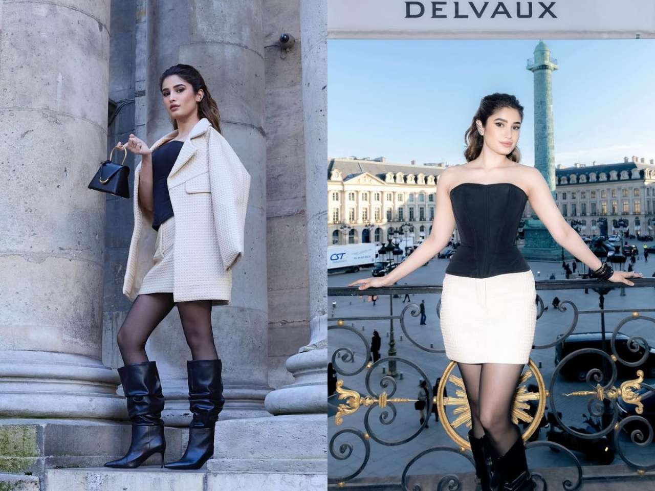 Raveena Tandon and Rasha Thadani dazzle at Paris Fashion Week with ...