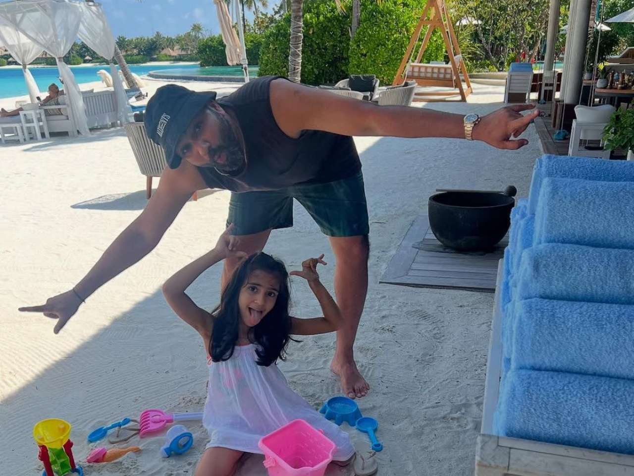 Rohit Sharma enjoys family vacation in Maldives ahead of IPL 2025, See pics