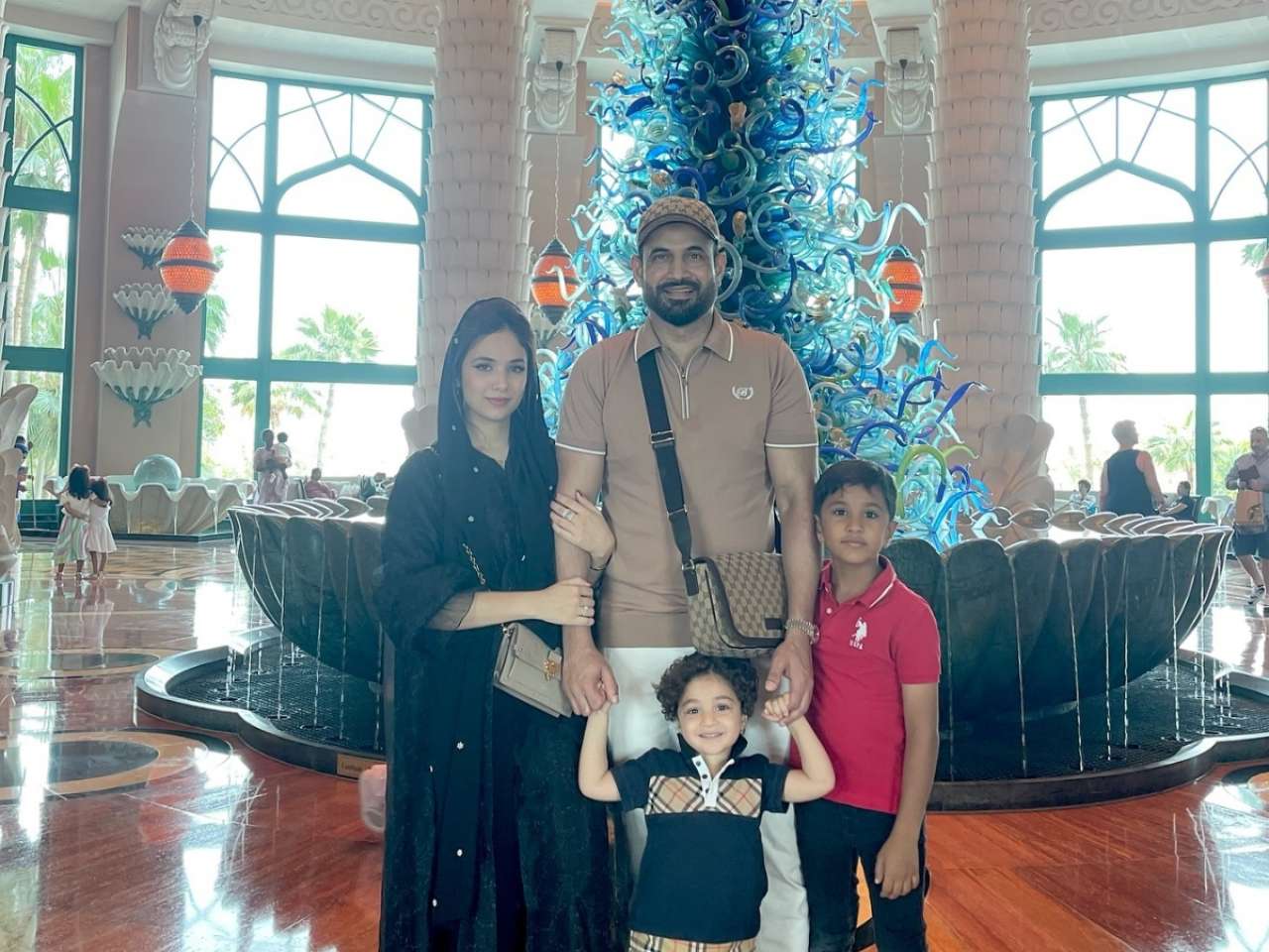Meet Irfan Pathan's beautiful wife Safa Baig, who is 10 years younger ...