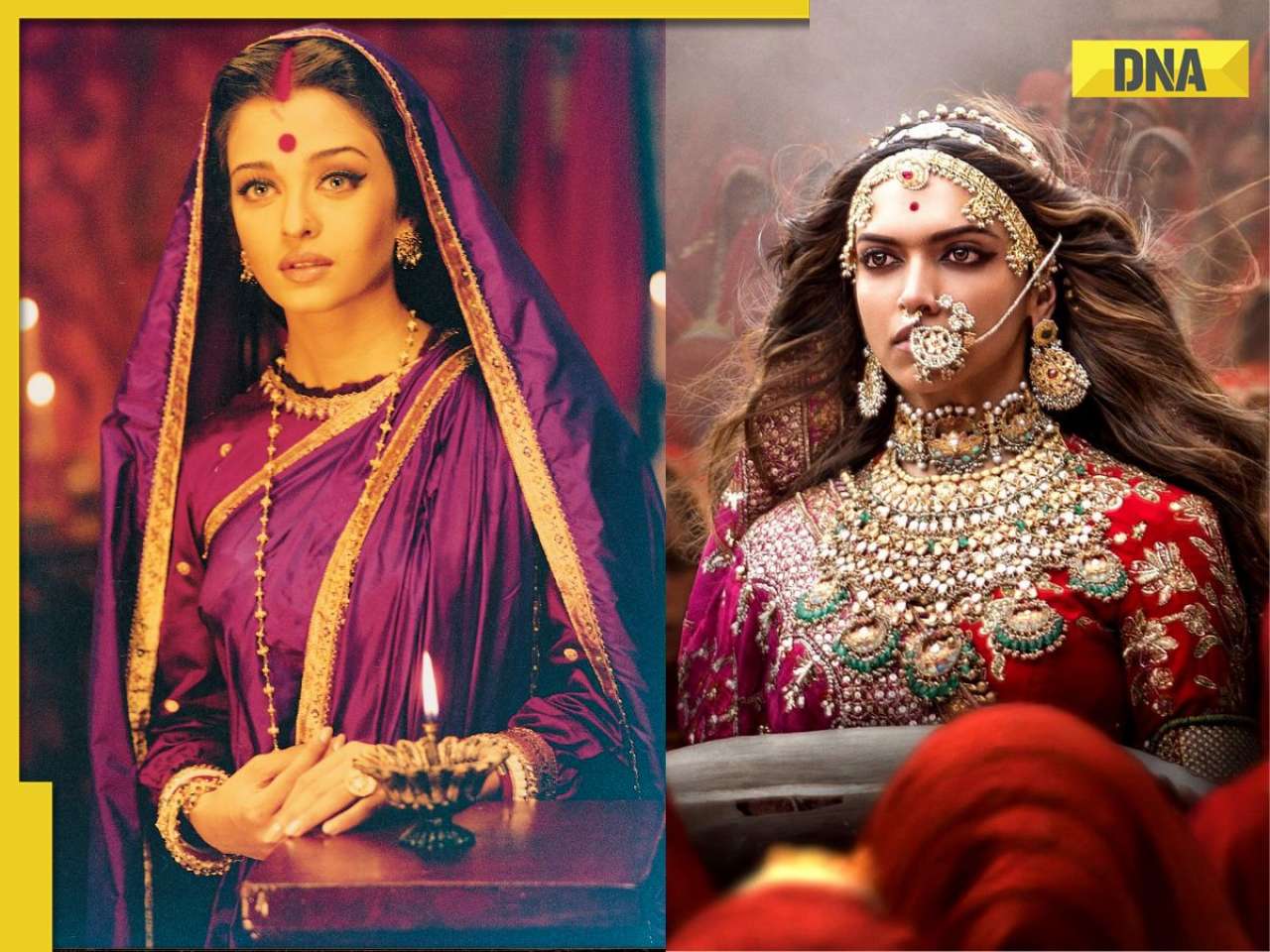 From Aishwarya Rai Bachchan's Devdas to Deepika Padukone's Padmaavat: 5 ...