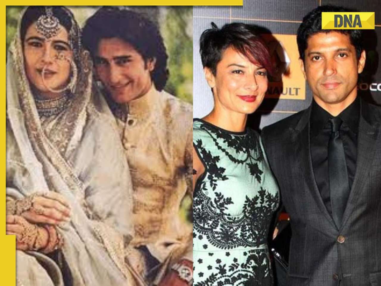 From Saif Ali Khan to Farhan Akhtar: 6 Indian film actors who married ...