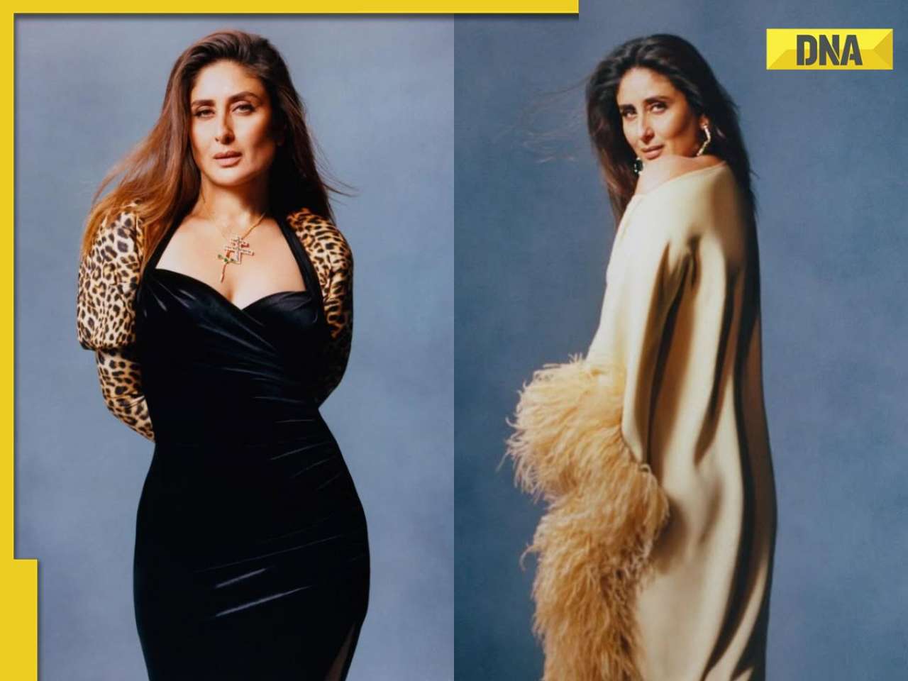 Kareena Kapoor Khan exudes glamour in sizzling black gown, bold plaids ...