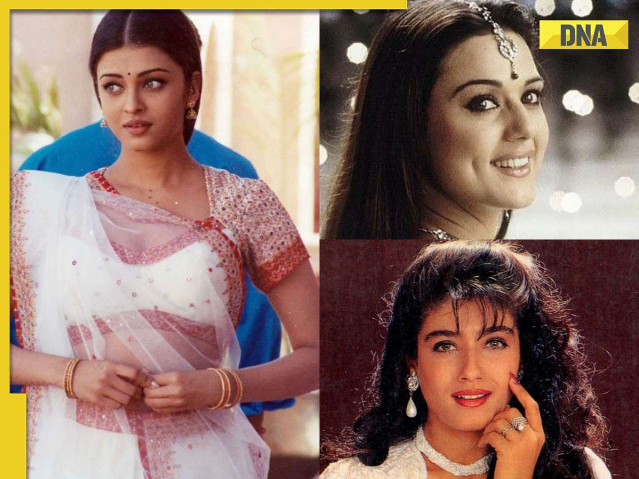 Preity Zinta, Aishwarya Rai, Raveena Tandon: No surgeries, no excessive ...