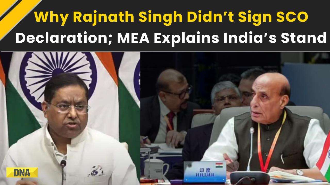 Rajnath Singh News: Why Rajnath Singh Refused To Sign SCO Joint Declaration; MEA Explains