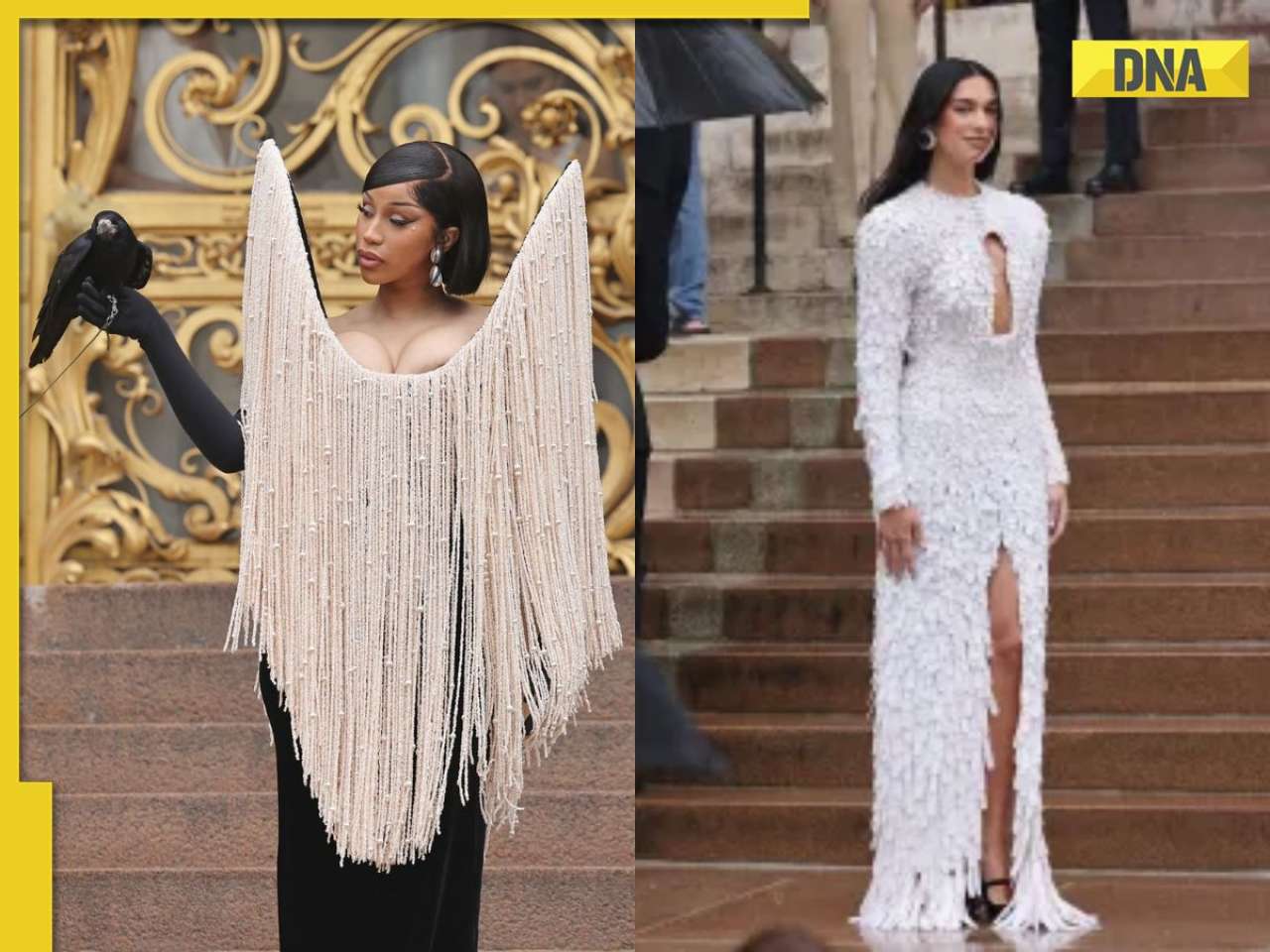 Cardi B, Dua Lipa, and more slay at Schiaparelli's Haute Couture show ...