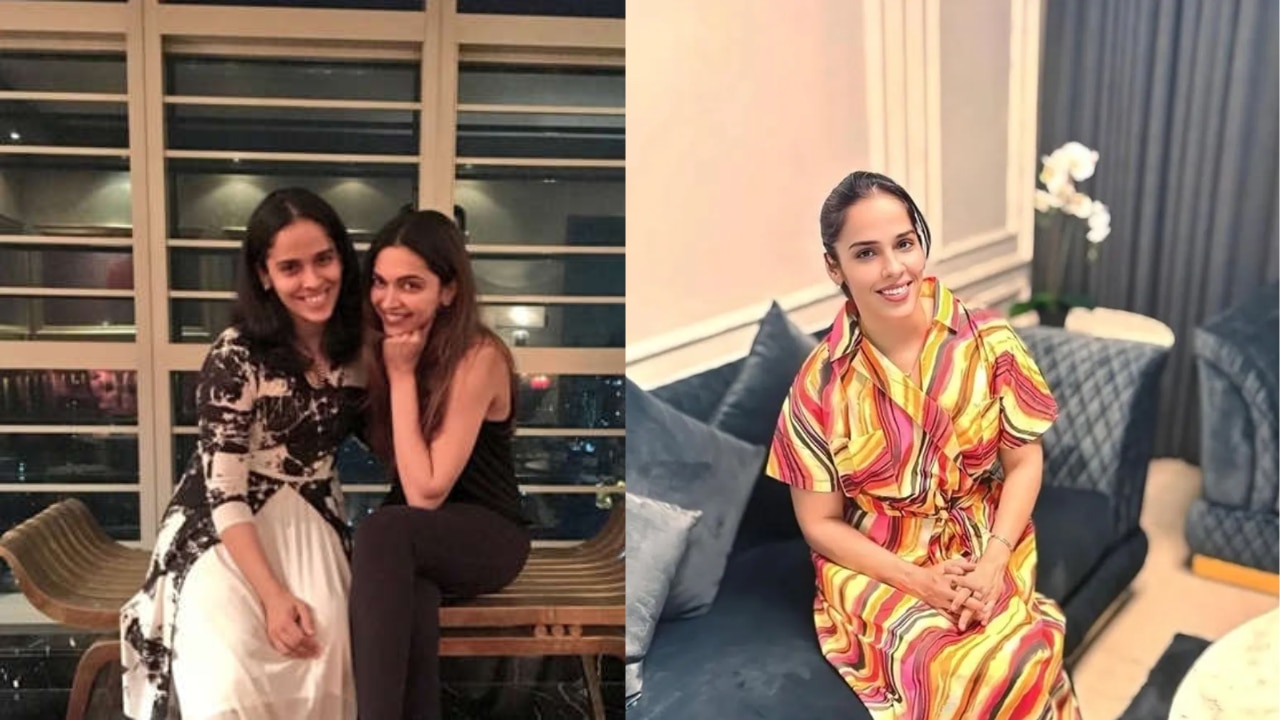 Inside Saina Nehwal’s Hyderabad mansion: Luxurious living room, trophy ...