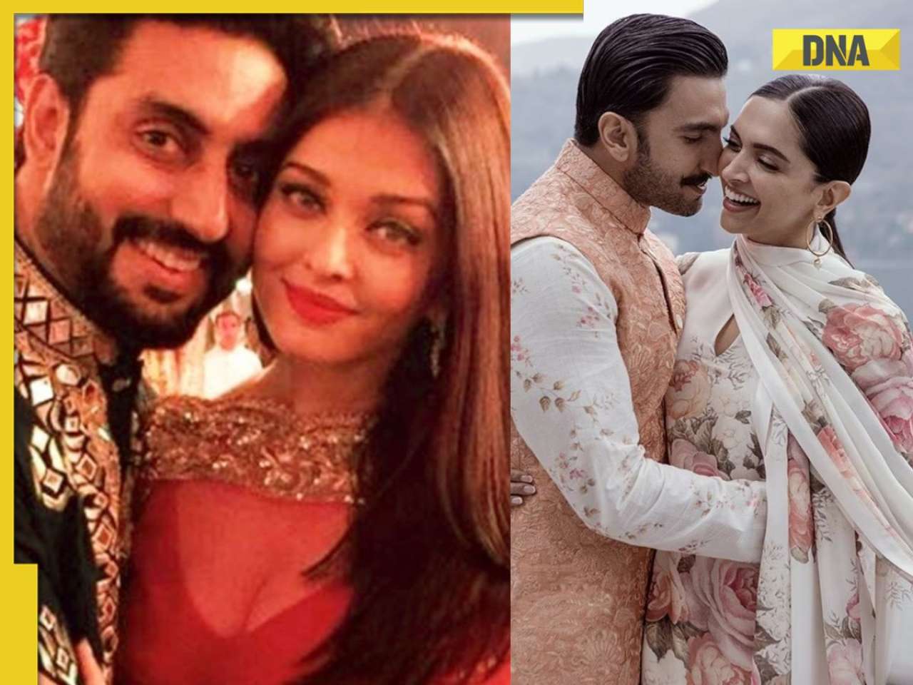 Aishwarya Rai-Abhishek Bachchan to Deepika Padukone-Ranveer Singh ...