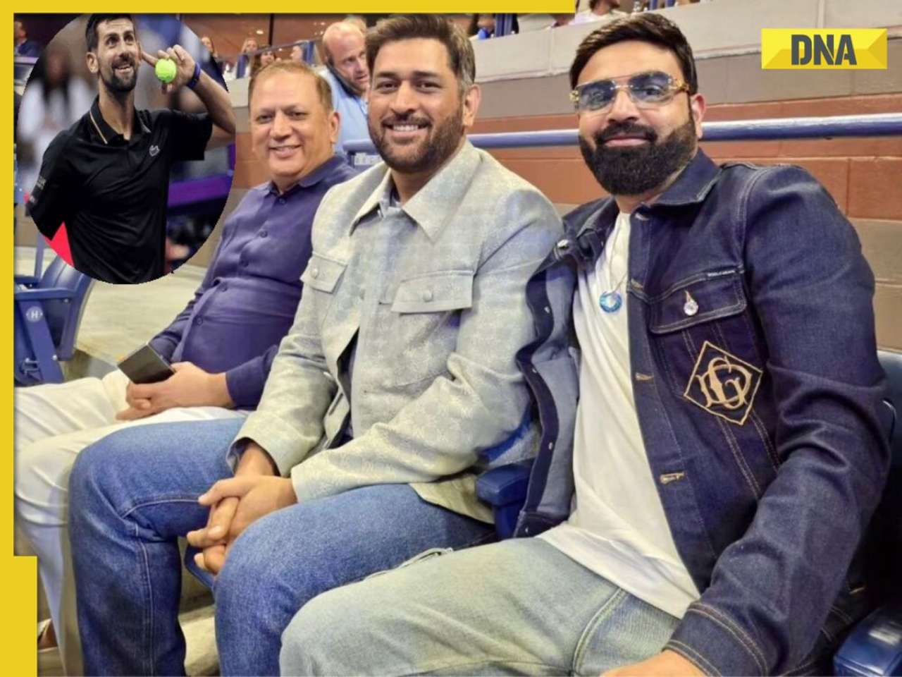 Amid viral hookah memes, former India captain MS Dhoni spotted at Novak ...