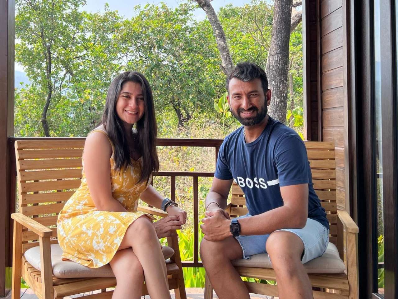 Meet Puja Pabari, Cheteshwar Pujara's beautiful wife, who is 6 years ...