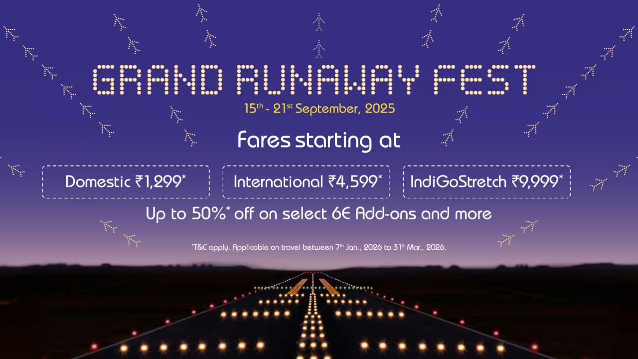 Flight Ticket Sale: 1,299 रुपये में डोमेस्टिक फ्लाइट की टिकट, सस्ते में ...
