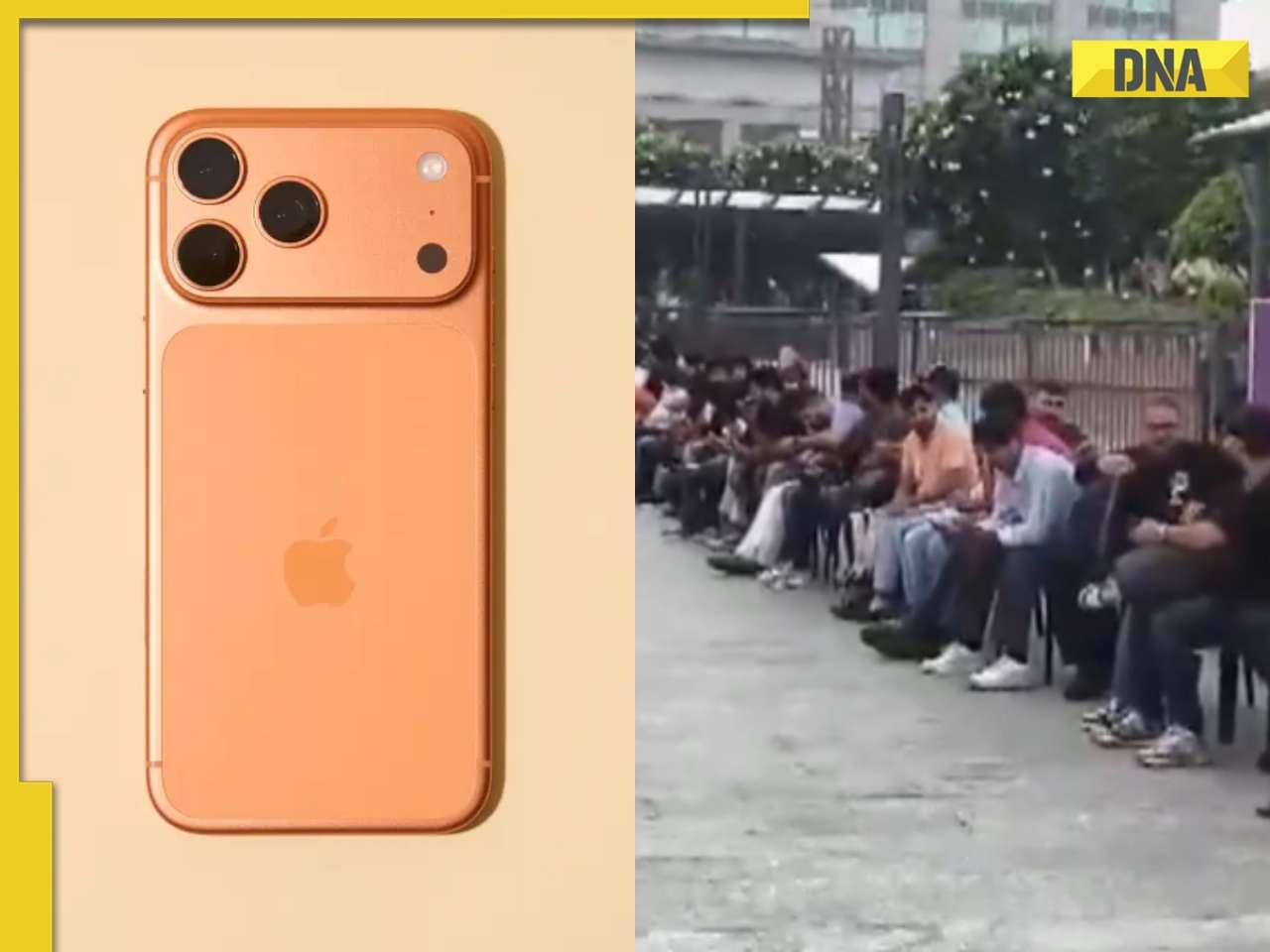 Apple iPhone 17 sales begin in India: Massive crowds gather at Mumbai's BKC, Delhi's Saket store ...