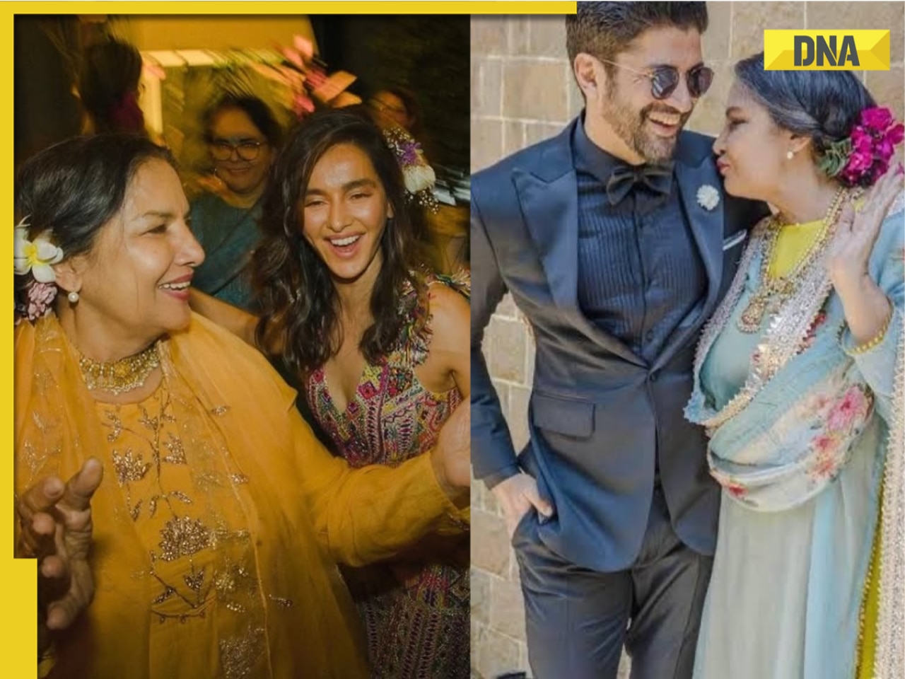 On Shabana Azmi's 75th birthday, her daughter-in-law Shibani Dandekar ...