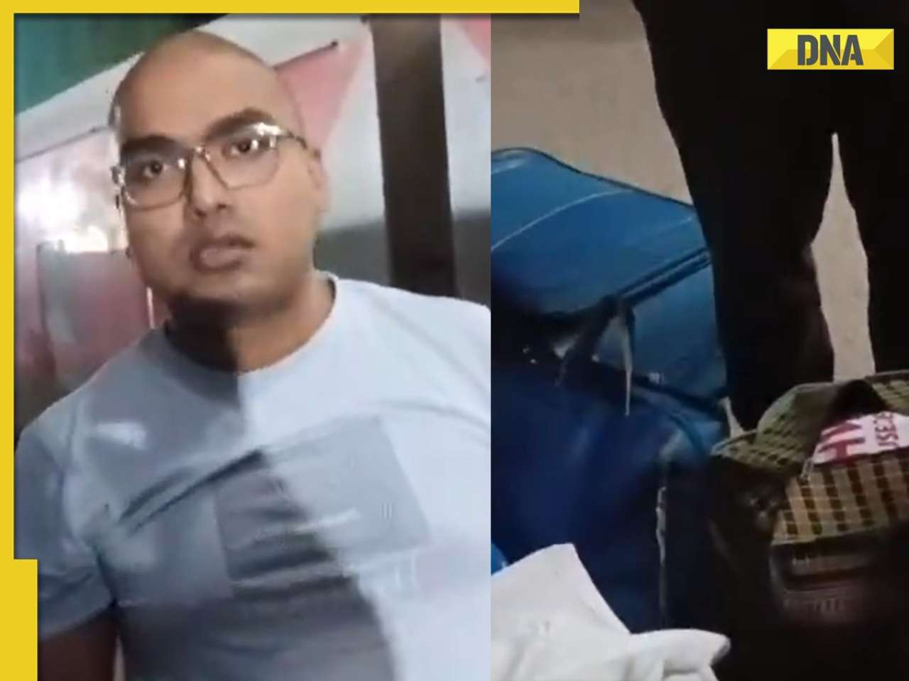 Viral Video shows train passengers stealing bedsheet, towels, from 1st ...