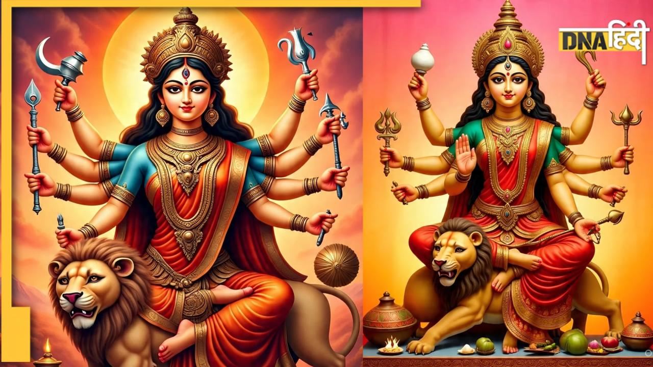Navratri: मां दुर्गा के शेर का क्या है नाम? जानें 'माता शेरावली' के सवारी के पीछे छुपा ...