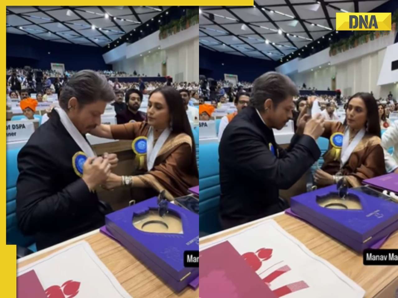 Rani Mukerji comes to Shah Rukh Khan’s rescue, fixes his National Award ...