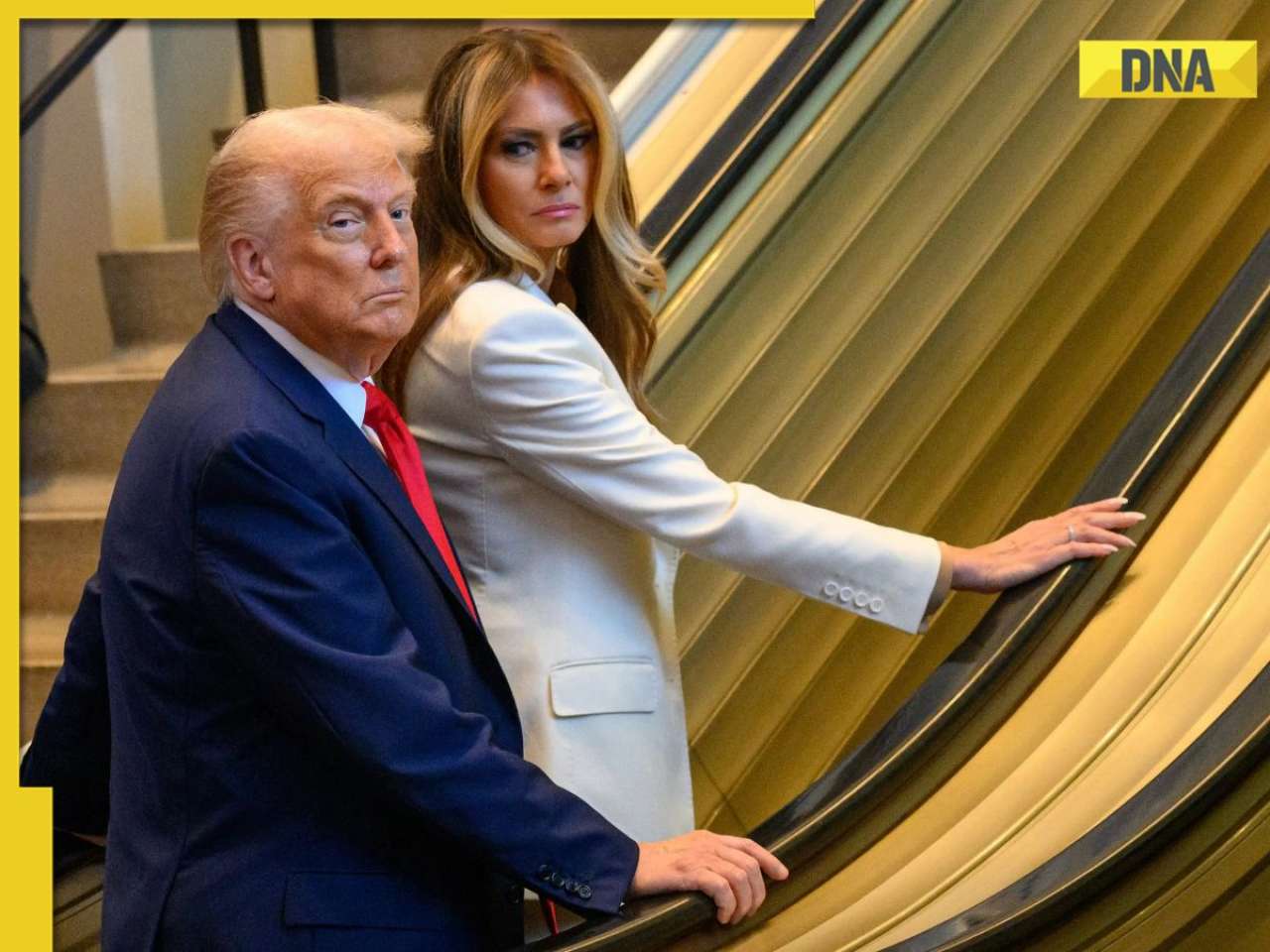 Escalator halt, Teleprompter glitch, Audio issue: Donald Trump angry on ...