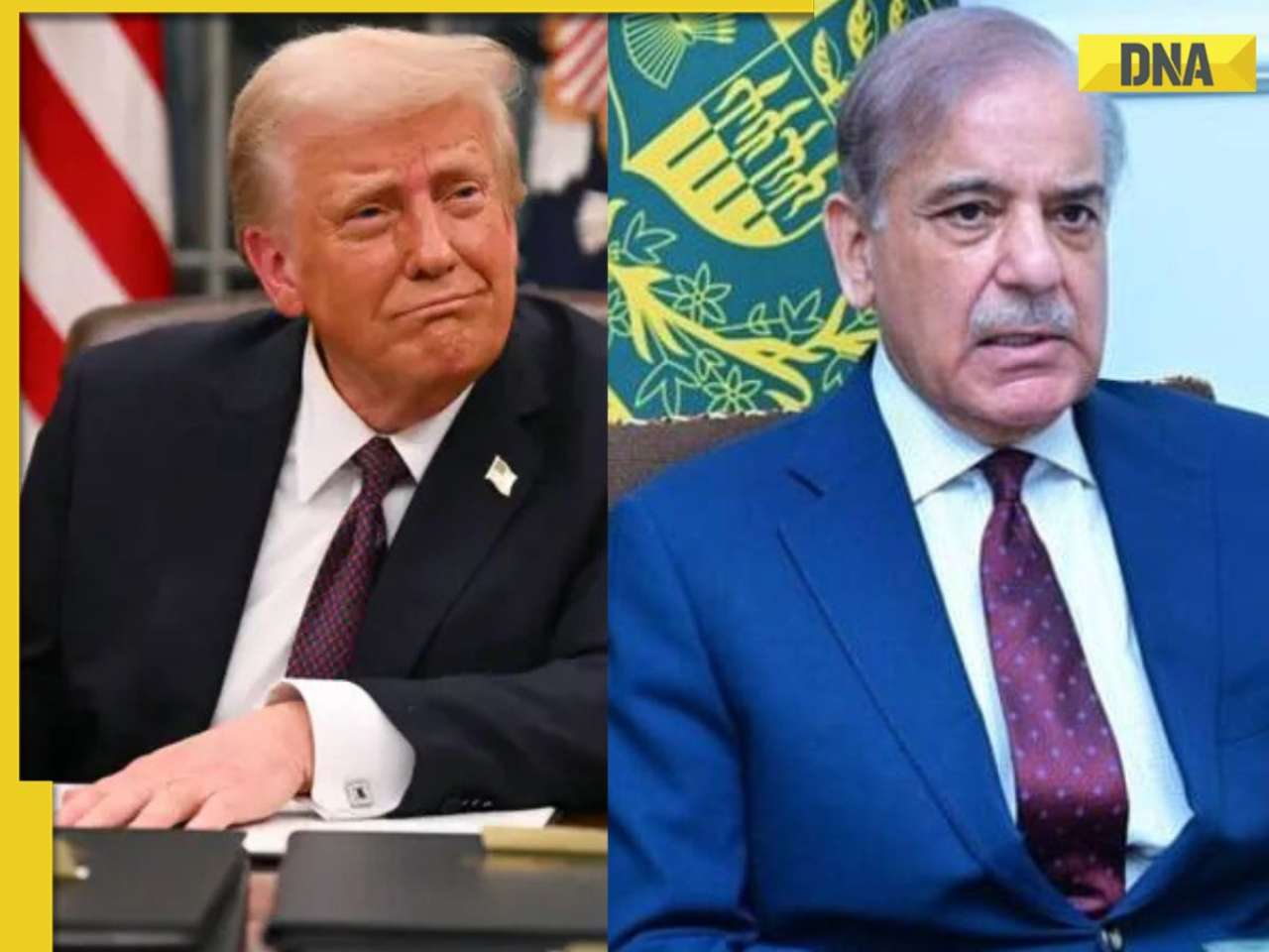 US President Donald Trump to host Pakistan PM Shehbaz sharif at White ...