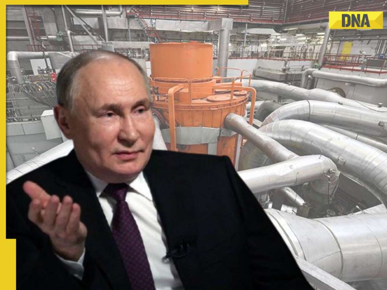 Russia's President Vladimir Putin announces launch of world’s FIRST closed fuel cycle nuclear ...