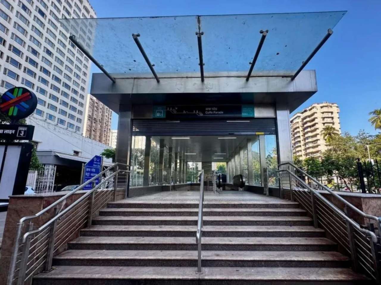 Mumbai Metro-3 Aqua Line: First look at cuffe parade station interiors ...