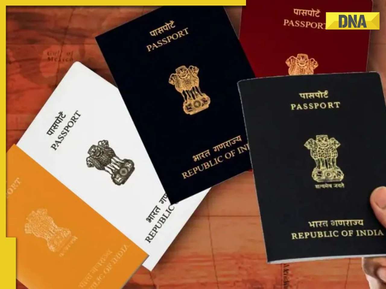 How many types of passports are there in India? Check details here