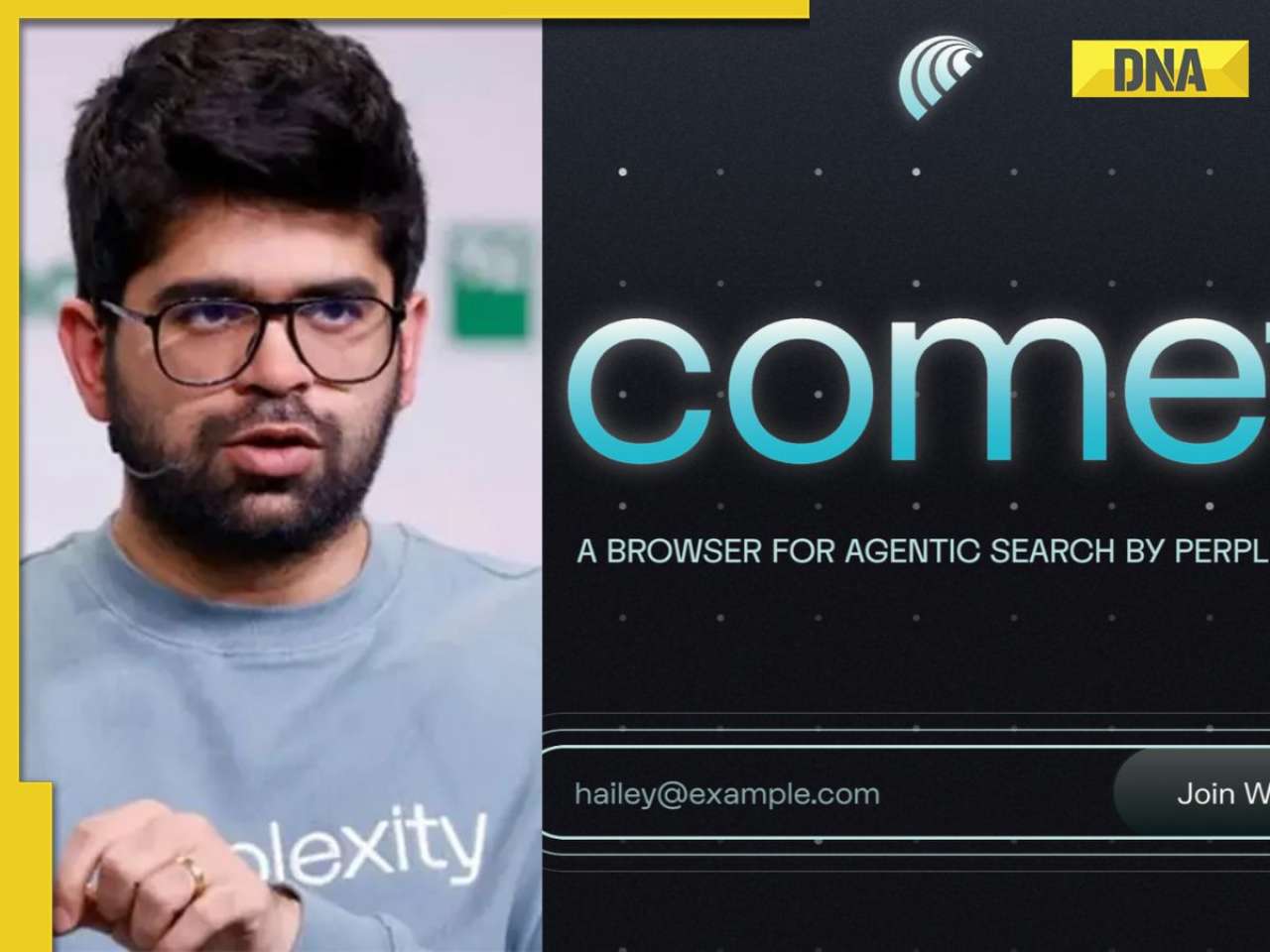 Aravind Srinivas announces Perplexity AI browser Comet free, users can ...