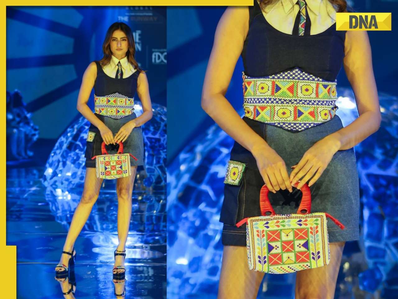 Palak Tiwari turns heads in bold black-and-white monochrome outfit at Lakmé Fashion Week 2025 ...