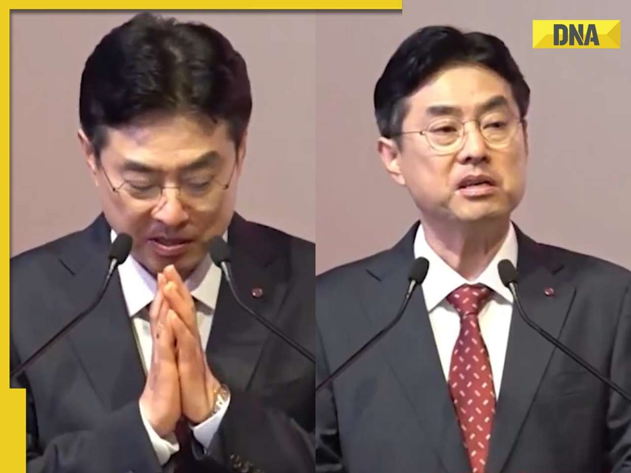 LG Electronics India MD Hong Ju Jeon's speech in Hindi on listing day goes viral; WATCH here