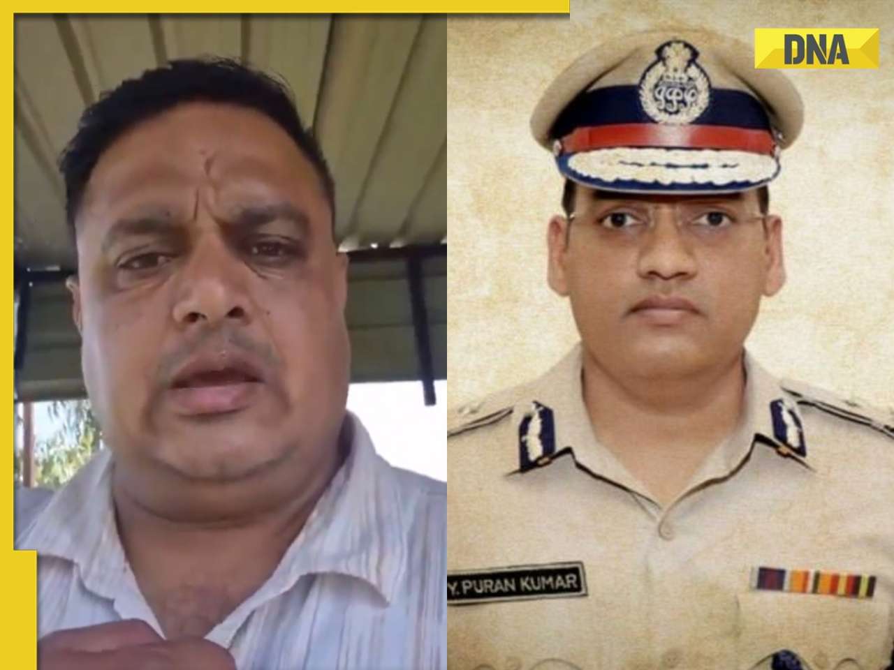 DNA TV Show: Haryana ASI dies by suicide, names late IPS Y Puran Kumar ...