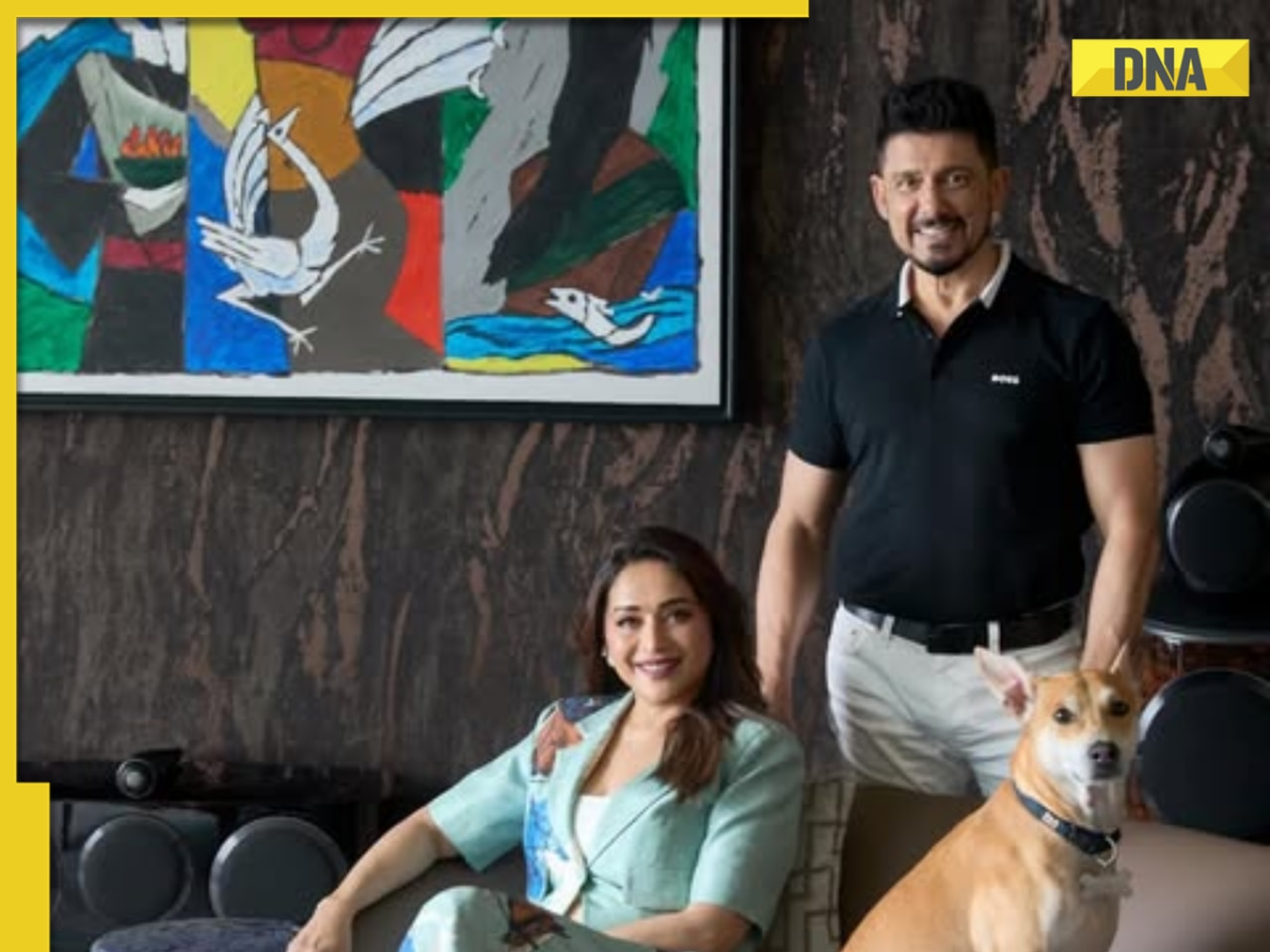 Step inside Madhuri Dixit and Shriram Nene’s luxurious Mumbai apartment ...