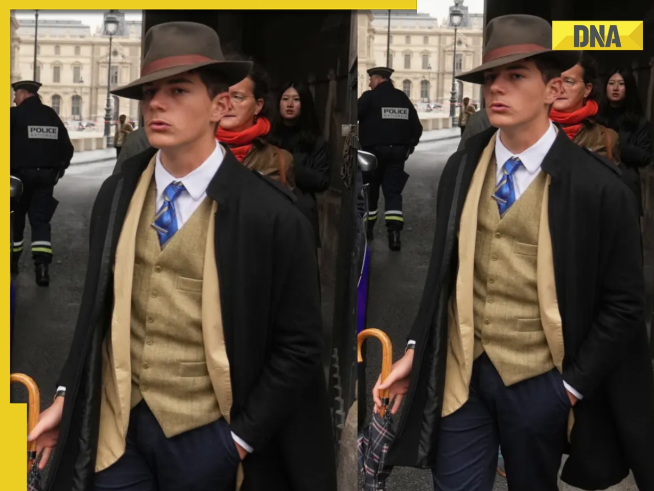 Who is Fedora wearing mysterious man? Internet is obsessed with dapper 'detective' captured in ...