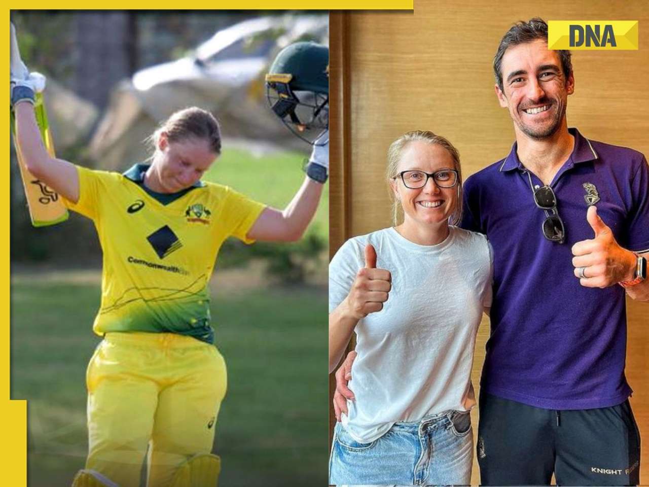 Who is Alyssa Healy? Wife of Australian pacer Mitchell Starc, whose ...