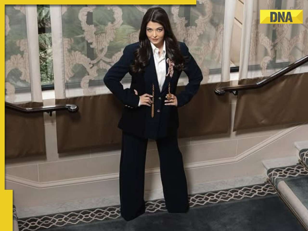 Aishwarya Rai Bachchan stuns in royal black look ahead of 52nd birthday ...